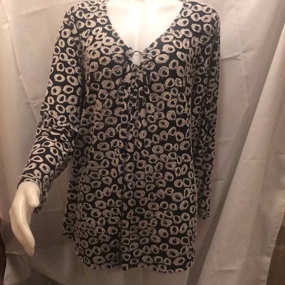 Ruby Rd. | Tops | Nwt Sz 2x Ruby Rd Black Circle Blouse Final Sale ...